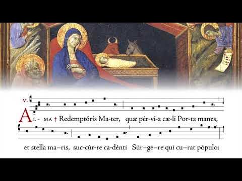 Alma Redemptoris Mater (Gracious Mother of Our Redeemer), Simple Tone in Latin - YouTube