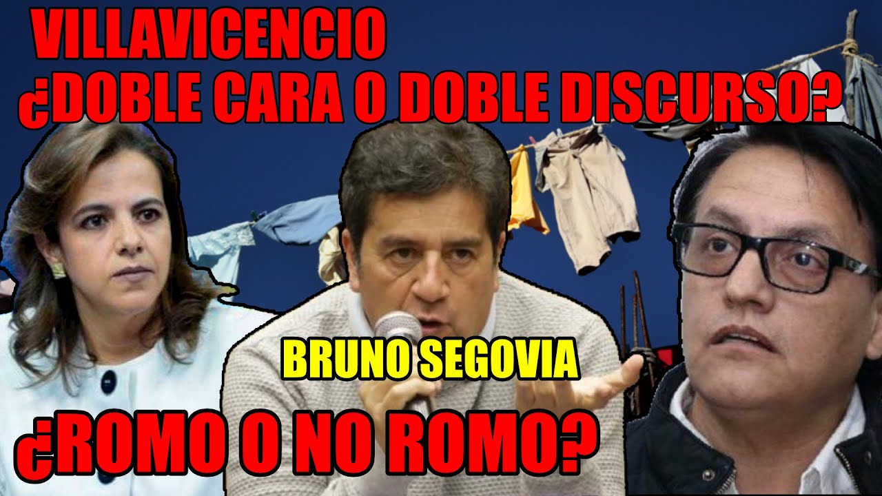 Villavicencio: doble cara o doble discurso. Mire quien lo despedaza ...