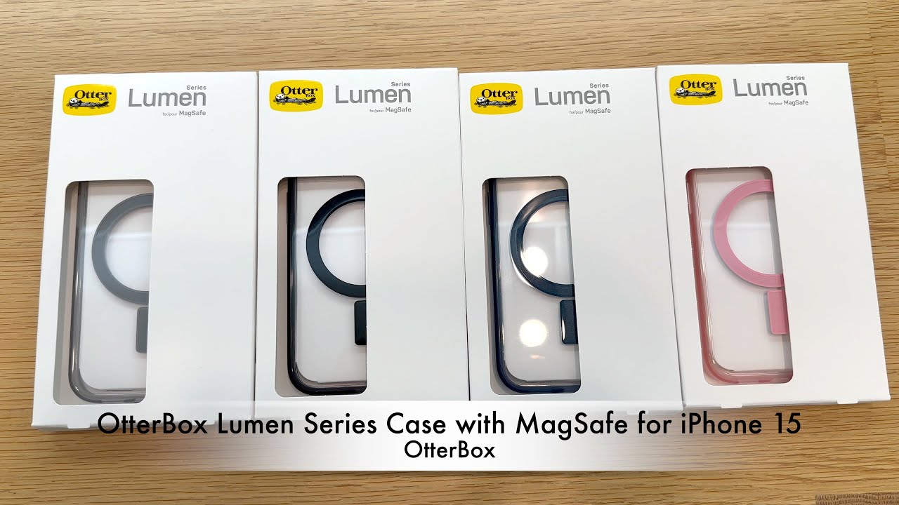 OtterBox Lumen Series Case with MagSafe for iPhone 15の紹介 - YouTube