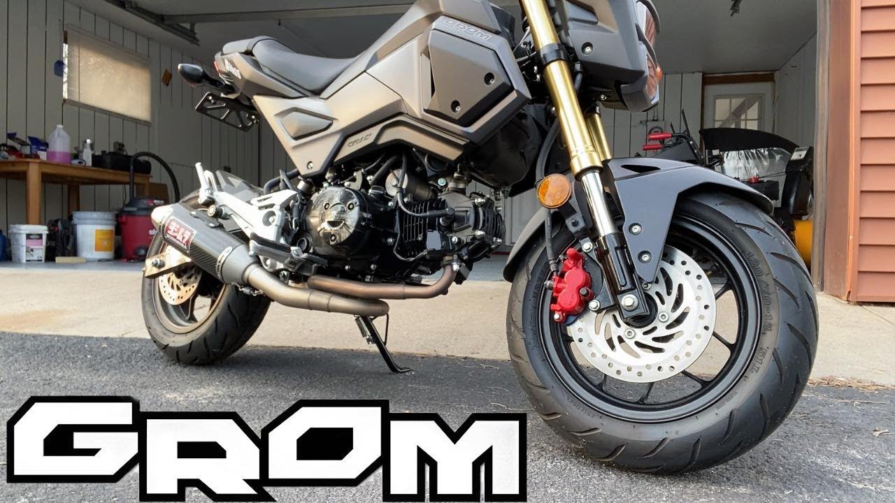 First Ride in 2022 (Honda Grom) - YouTube