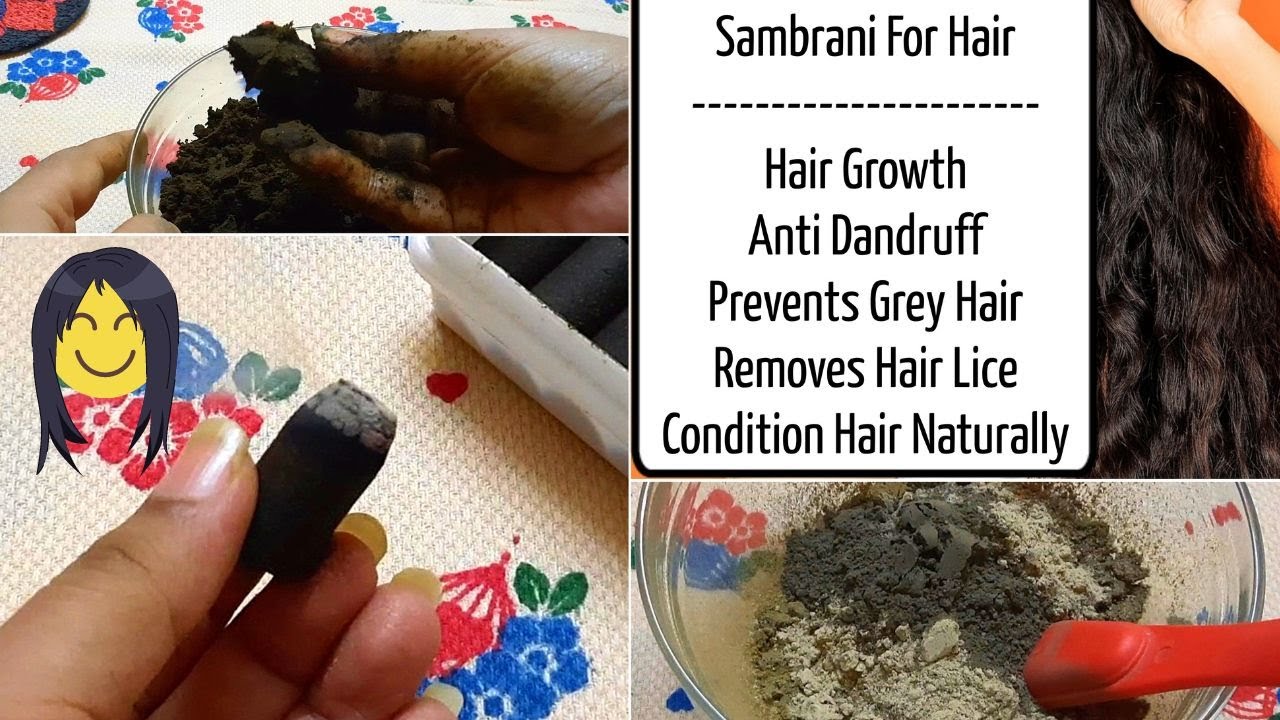 How To Make Sambrani Cone For Hair Care / Hair Care Incenses Making ...
