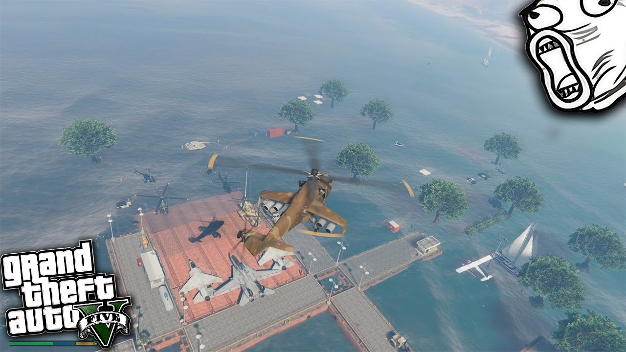 NUEVO PUERTO EN GRAND THEFT AUTO 5!!! [MOD MAP EDITOR GTA V] - YouTube