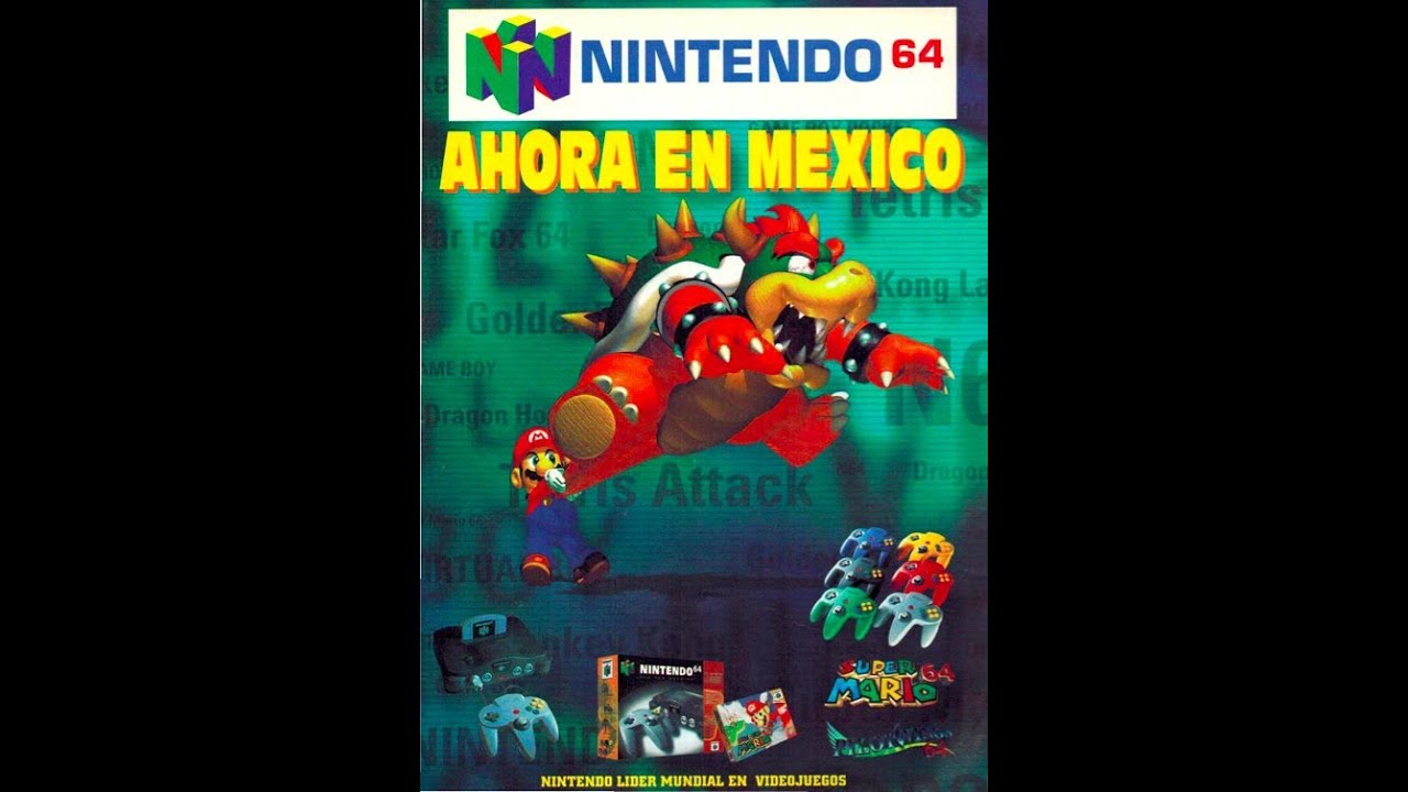 Nintendomania E3 Presentacion del N64 en 1996 parte 2 - YouTube