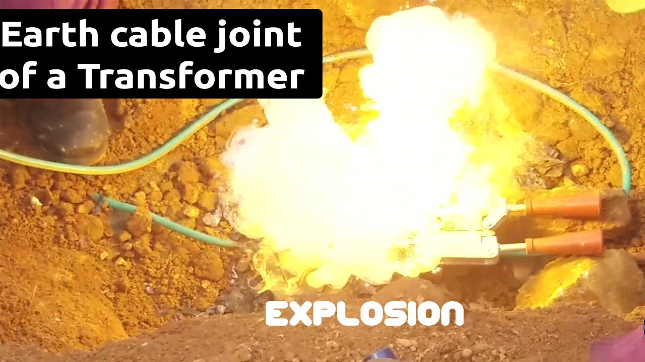Earth cable joint of a Transformer - YouTube
