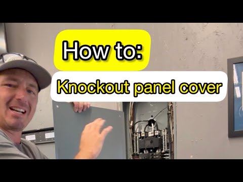 How to install a panel cover - YouTube