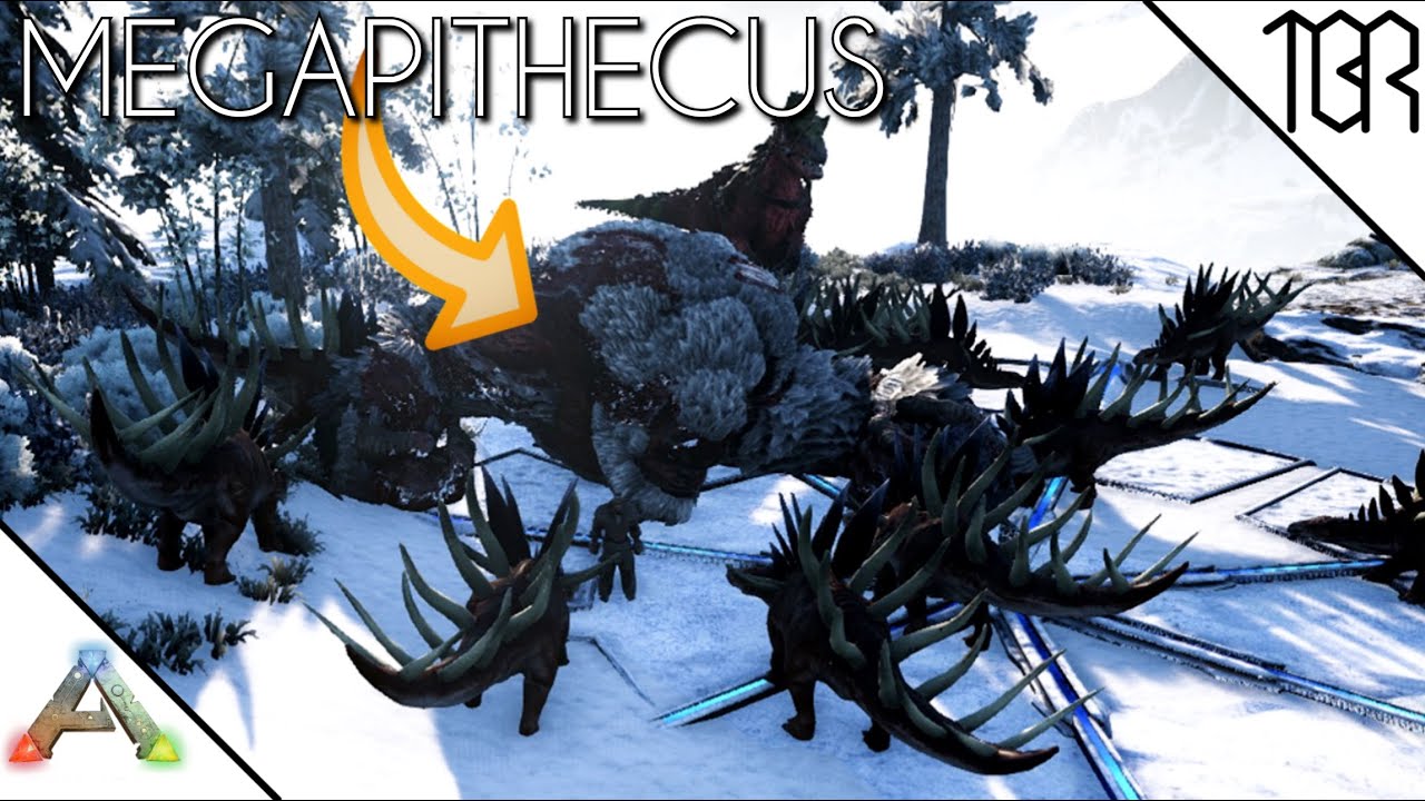 King Kong Neměl Šanci (megapithecus boss fight) | ARK Survival Evolved ...