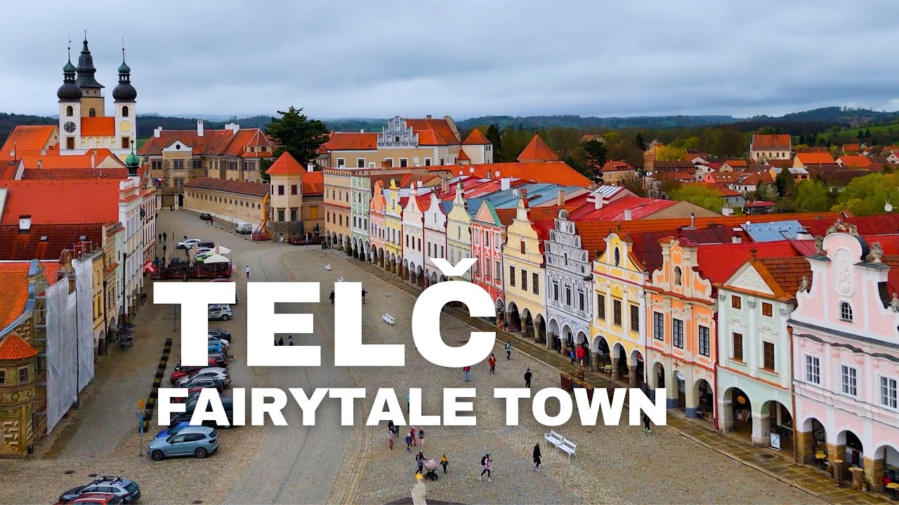 TELC: Czechia's UNESCO Fairytale Town (2025 Travel Guide) - YouTube