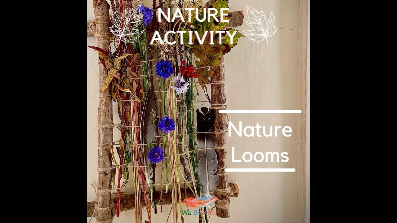 Nature Art and Craft: Nature Looms - YouTube