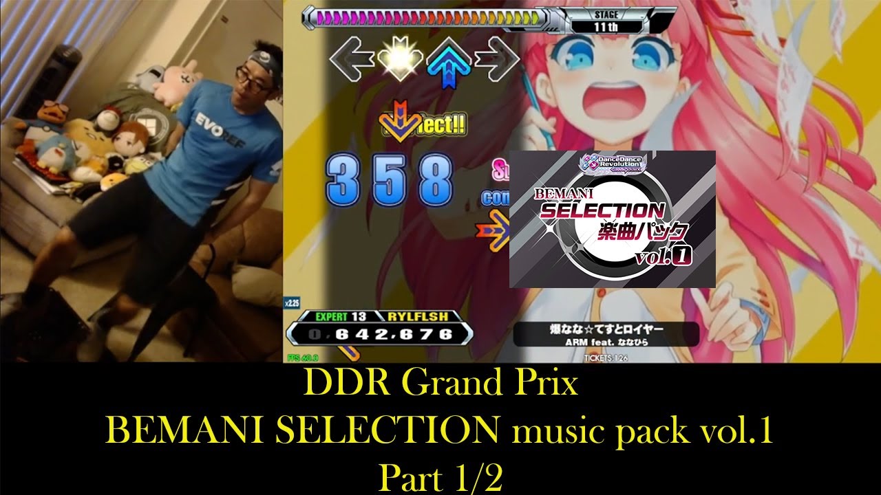 BEMANI SELECTION music pack vol.1 (Part 1/2) | Dance Dance Revolution Grand Prix (PC) - YouTube