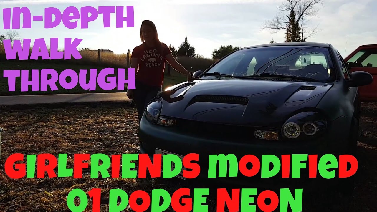 MODIFIED 01 DODGE NEON IN-DEPTH WALK THROUGH - YouTube