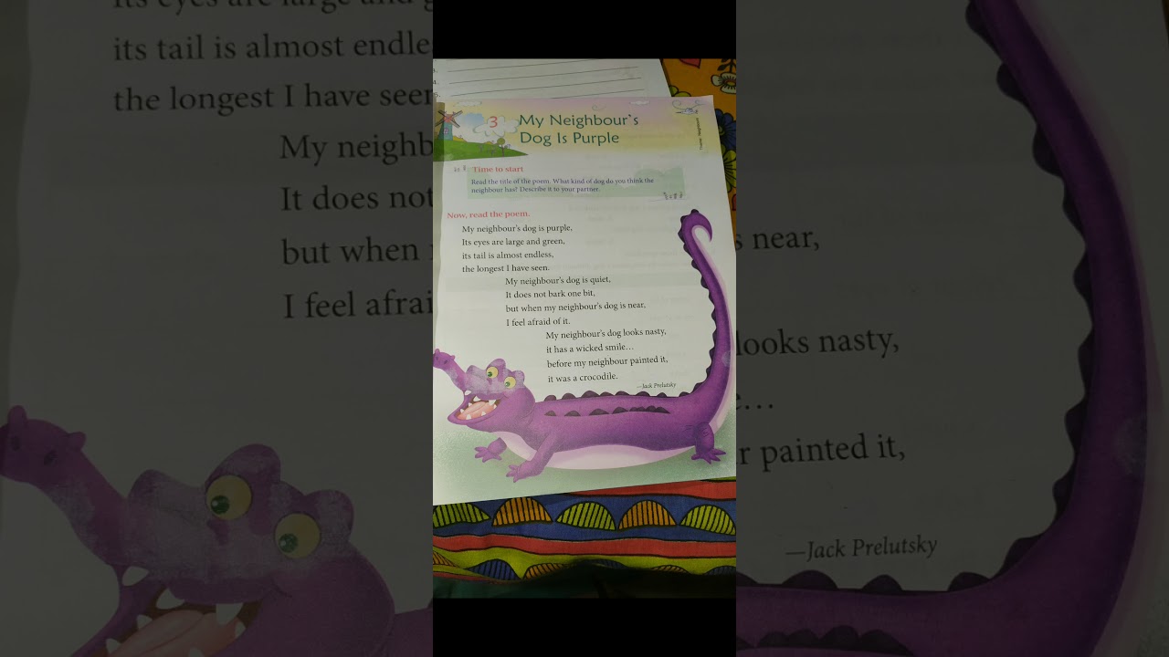 My Neighbor's Dog Is Purple - YouTube