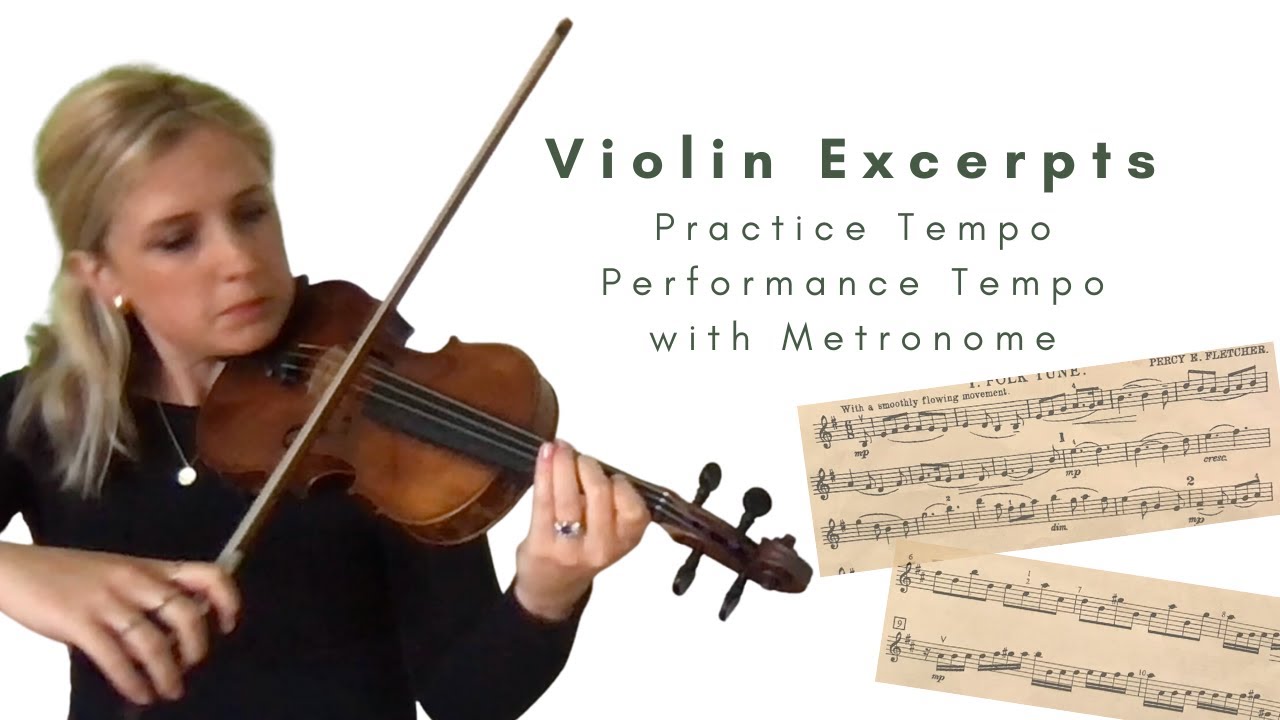 Violin Excerpts for Select Strings Fall 2023 - YouTube
