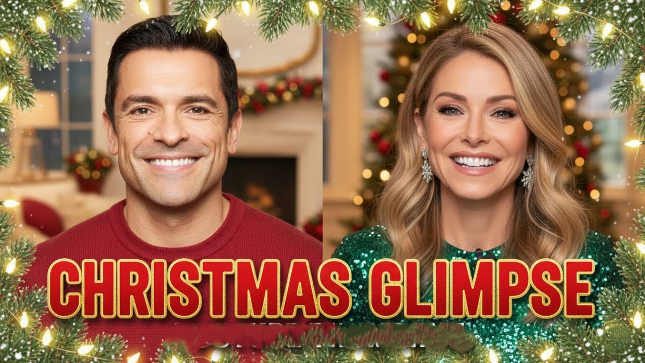 CHRISTMAS GLIMPSE!! KELLY RIPA SHINES THROUGH THE HOLIDAYS SHE SHARES ...