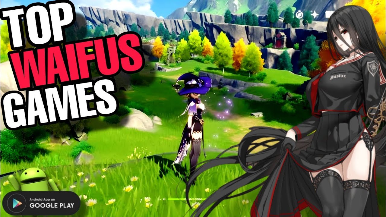 TOP 10 Mejores Juegos De WAIFUS Para Android 2024 #2 - YouTube
