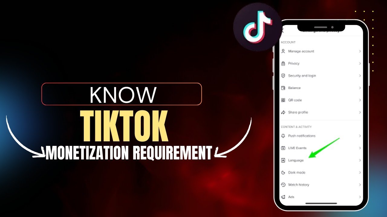 TikTok Monetization Requirements | How to Qualify - YouTube