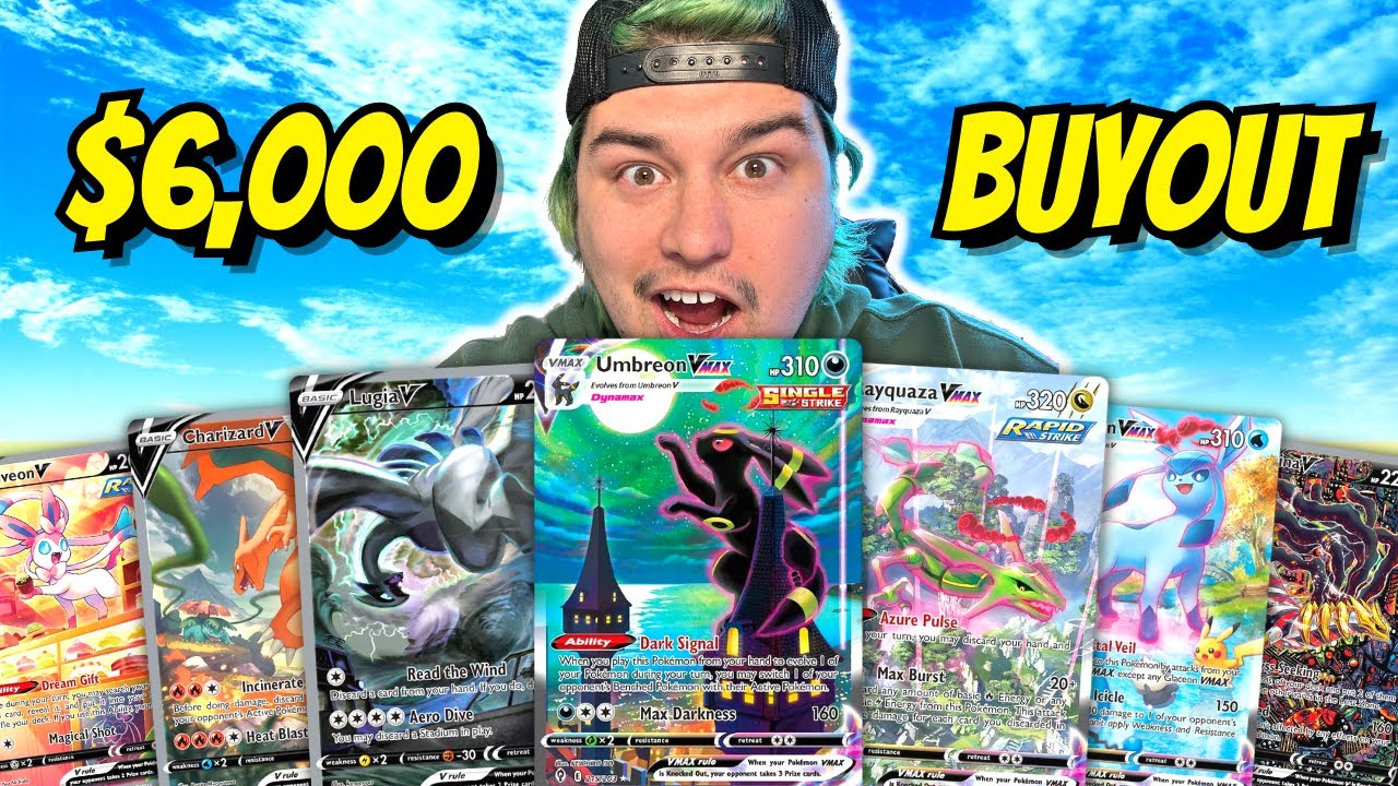 Spending $6,000 To Buy EVERY ALTERNATE ART Pokemon Card - YouTube