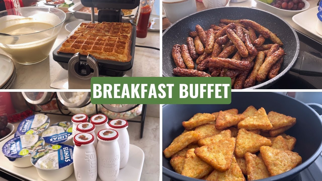 Let's Make Delicious Breakfast Buffet At Home - YouTube
