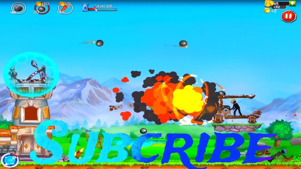 The Catapult 2 Castle Defence Gameplay Part 142 Level 68 Completed