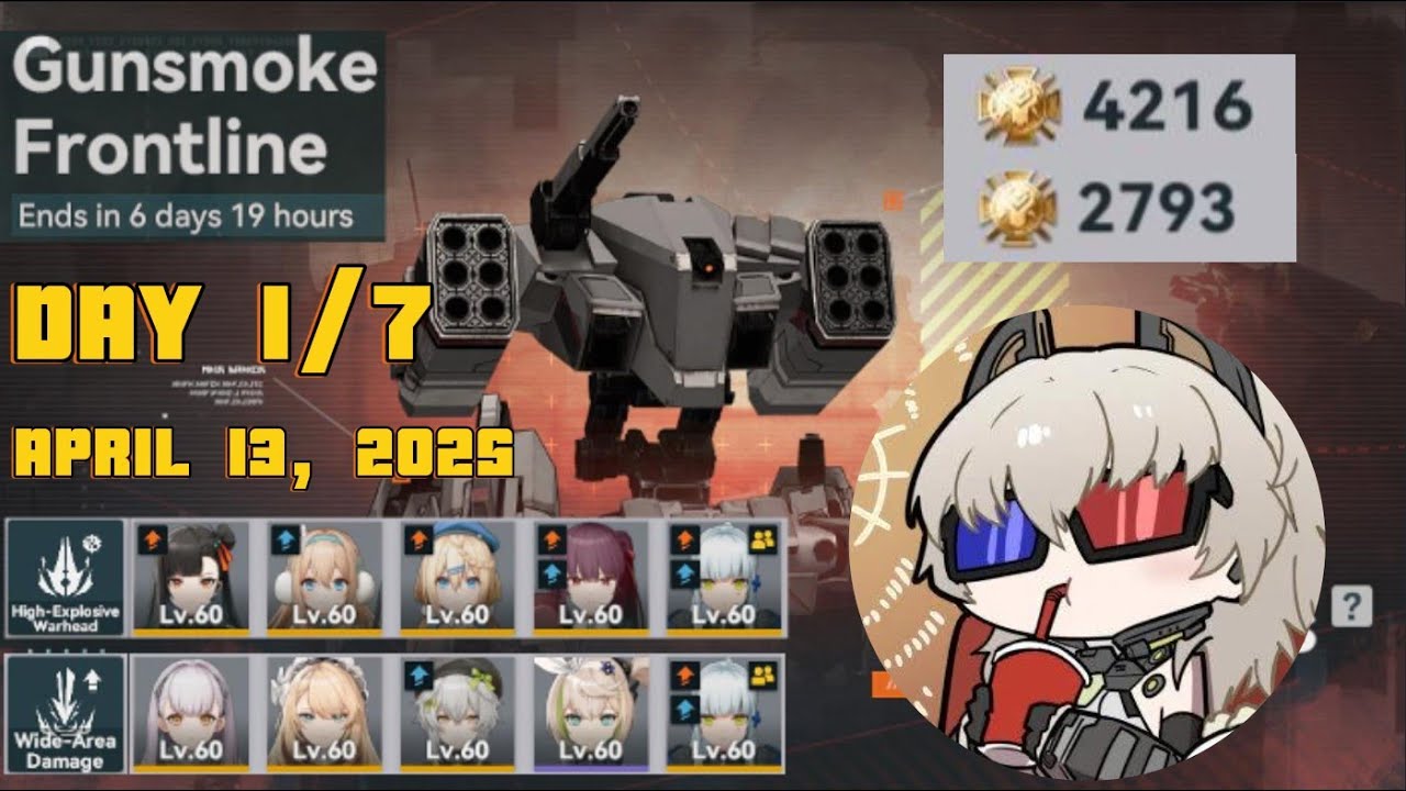 GFL2 - Day 1 Ultimate Guide for Gunsmoke Frontline - Deichgraf April 13 ...