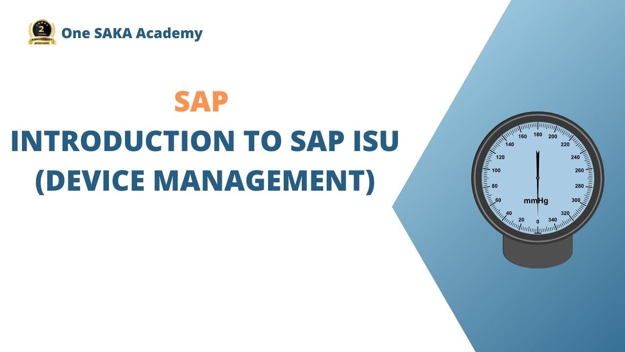 Module Overview: SAP ISU (Device management) - YouTube
