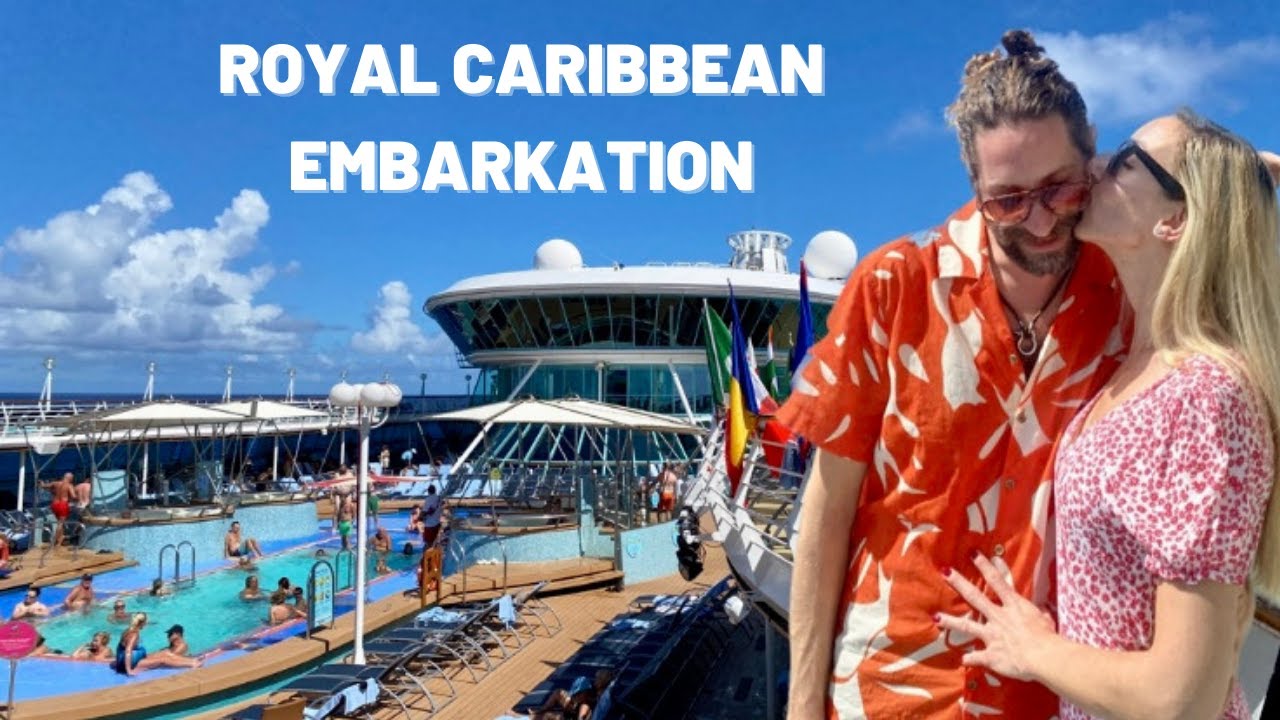 Royal Caribbean Embarkation Process | Boarding Rhapsody of the Seas ...