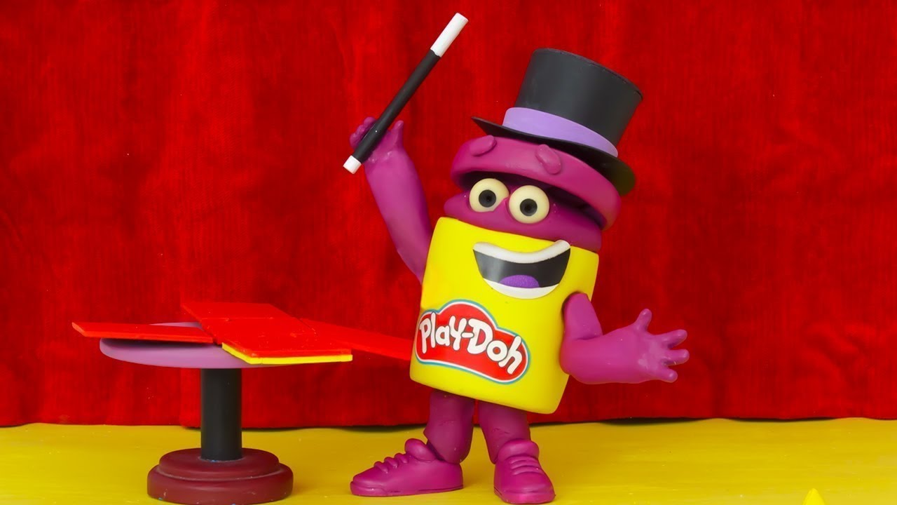 Learn Magic Tricks with Play-Doh 🪄Magic Show ⭐️ Kids Animation | Play ...