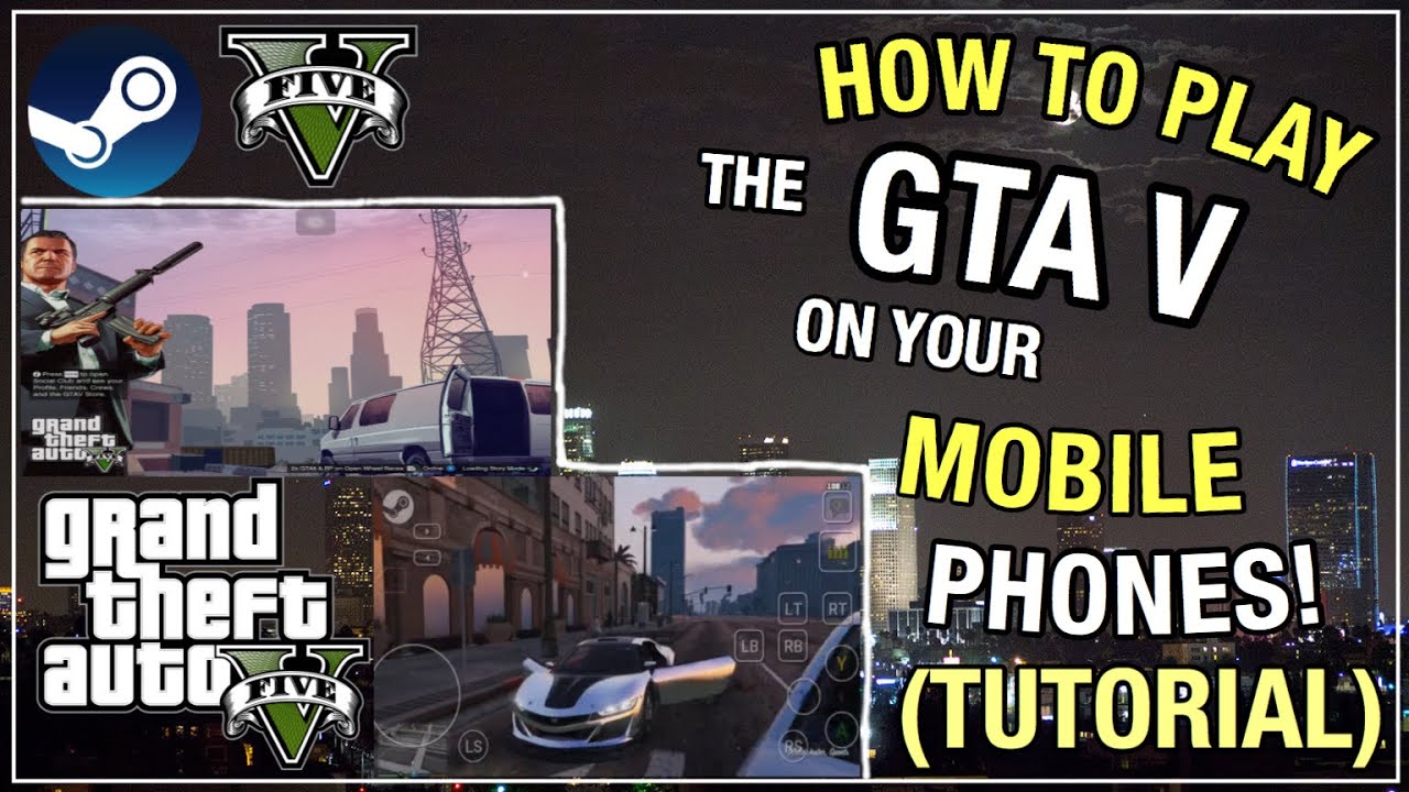 HOW TO DOWNLOAD GTA V ON ANDROID/APPLE!! | TUTORIAL&GAMEPLAY | 100% ...