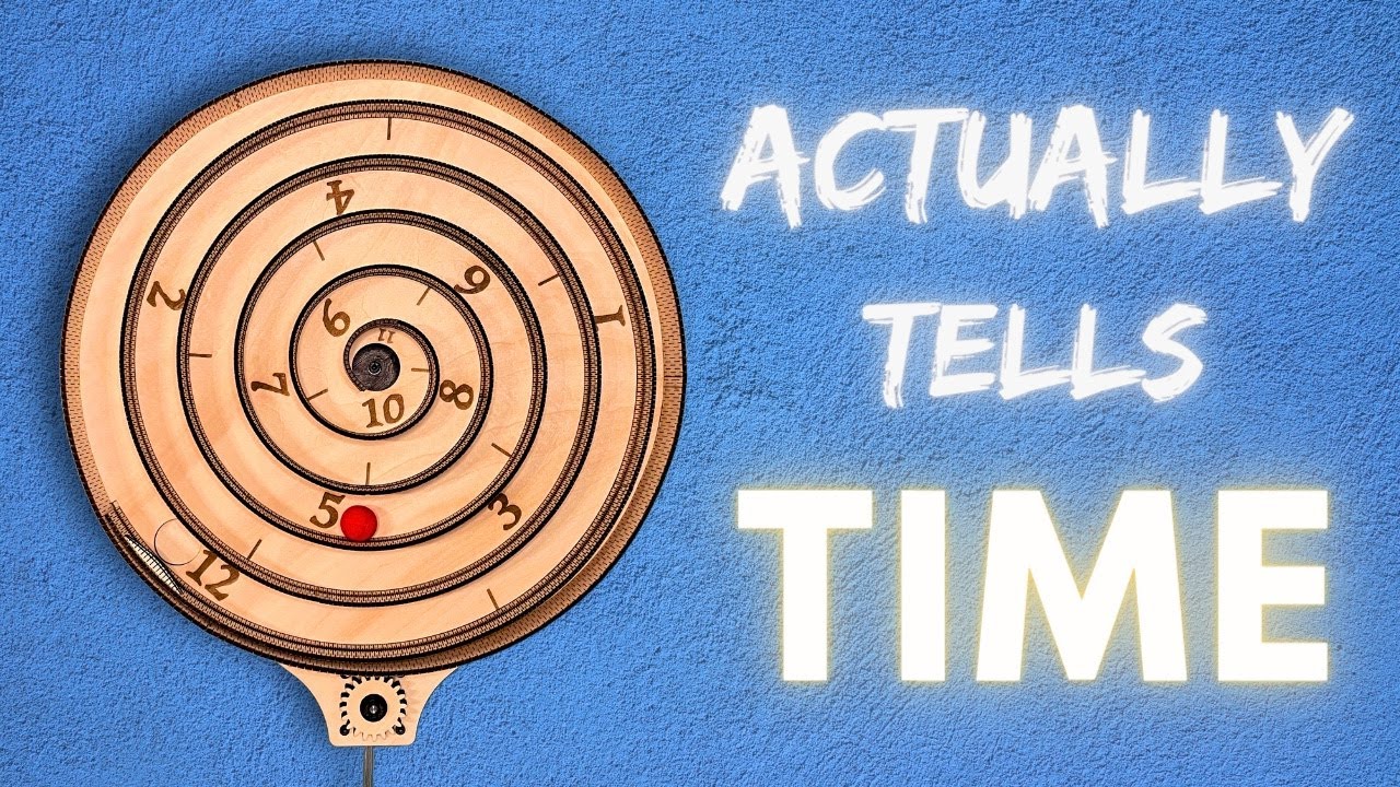 I Built the Strangest Clock Ever (Arduino Based) (Laser Cut) - Creality ...