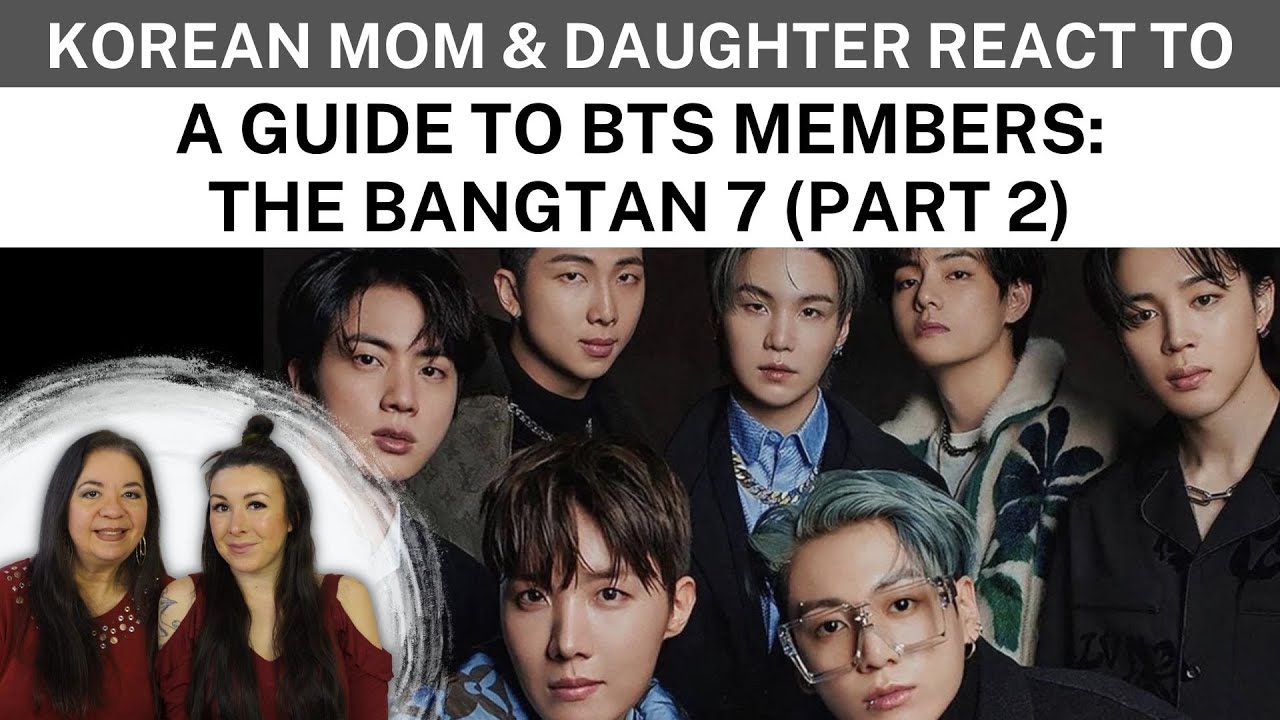 "A Guide To BTS Members: Bangtan 7" REACTION Video Part 2 | Korean ...