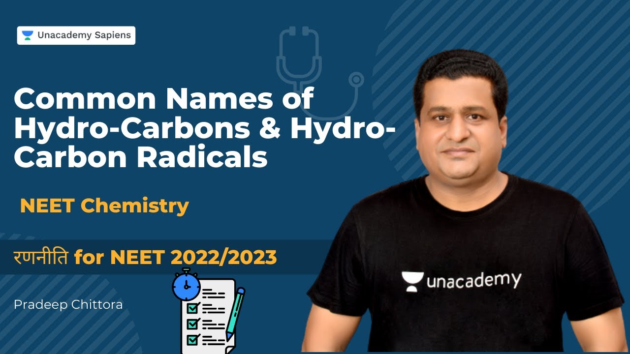 Common Names of Hydro-Carbons & Hydro-Carbon Radicals |रणनीति for NEET ...