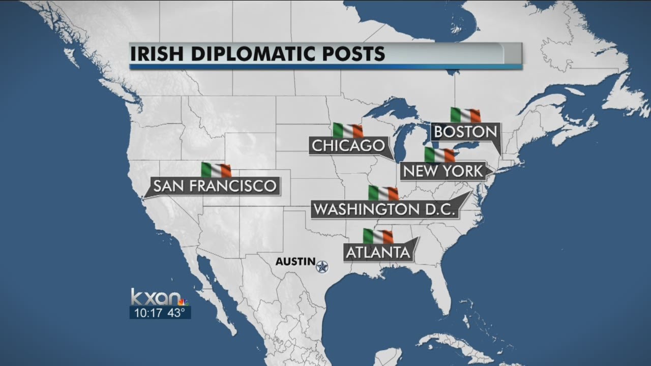 Ireland opening a Consulate in Austin - YouTube