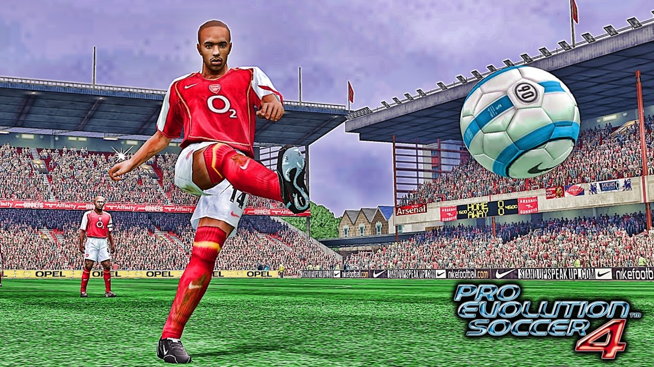 Pro Evolution Soccer 4 World Patch Season 2004-2005 Kits Showcase - YouTube