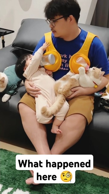 This Dad Deserves an Award – Ultimate Multitasking King! 👑 - YouTube