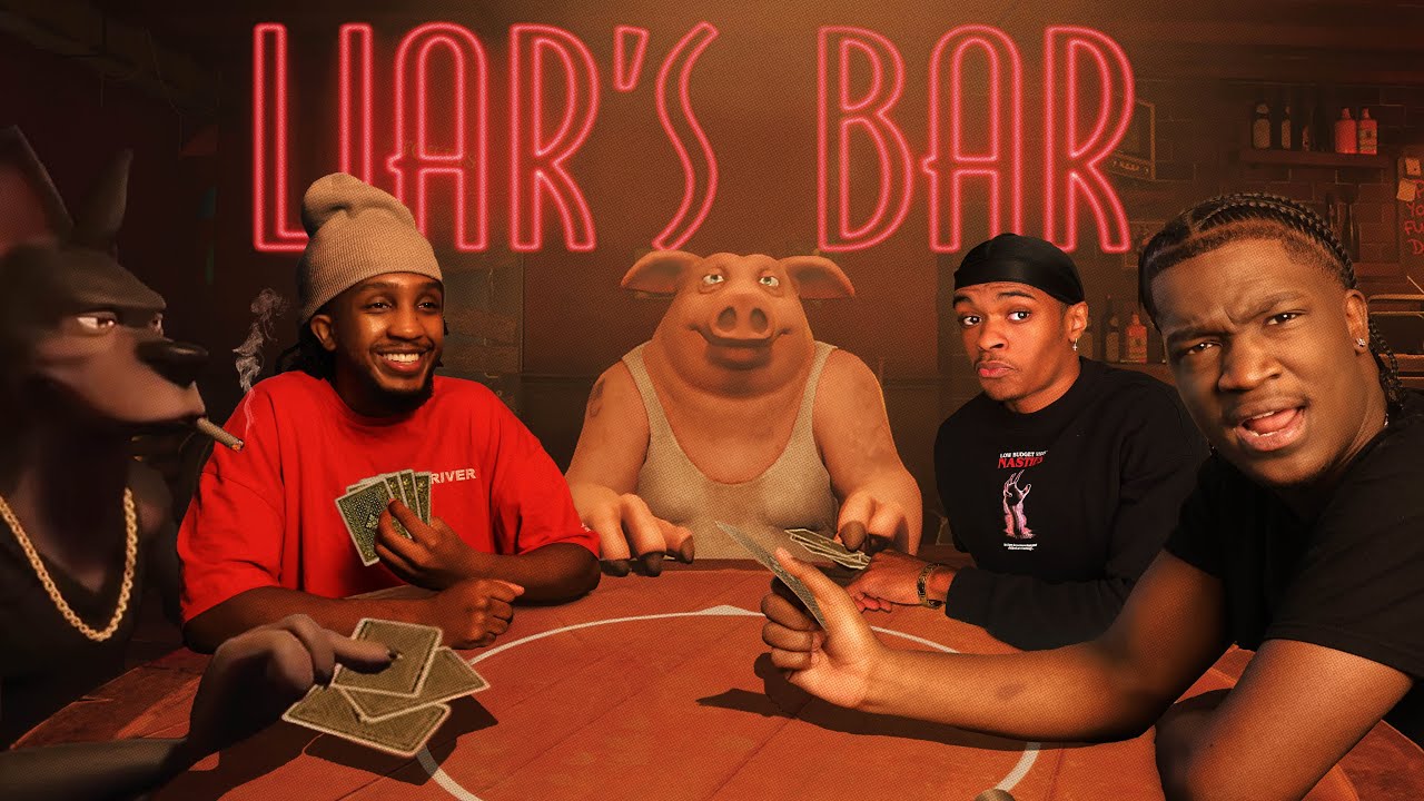 Guns, Cards, and LIES | Liars Bar - YouTube