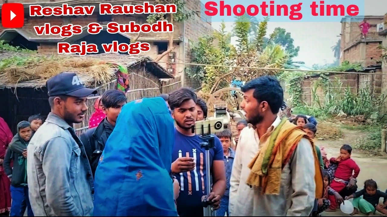 New year video shooting time ll Reshav Raushan vlogs ll subodh Raja ...