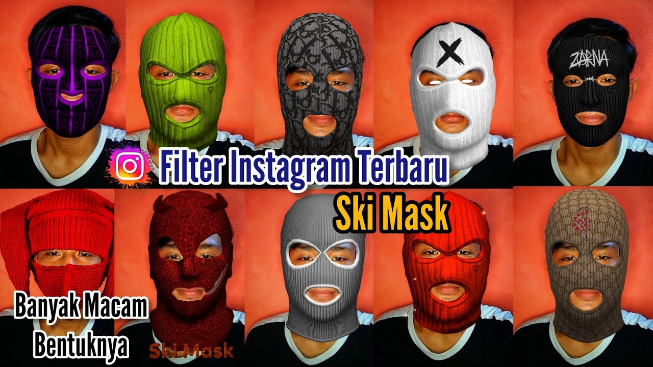 FILTER INSTAGRAM TERBARU SKI MASK - YouTube