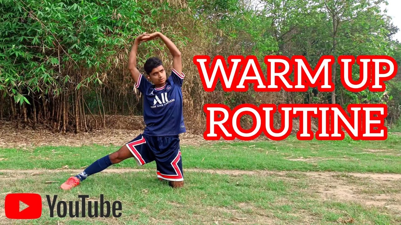 WARM UP ROUTINE BEFORE WORKOUT | Quick and Effective | Ballin Football ...