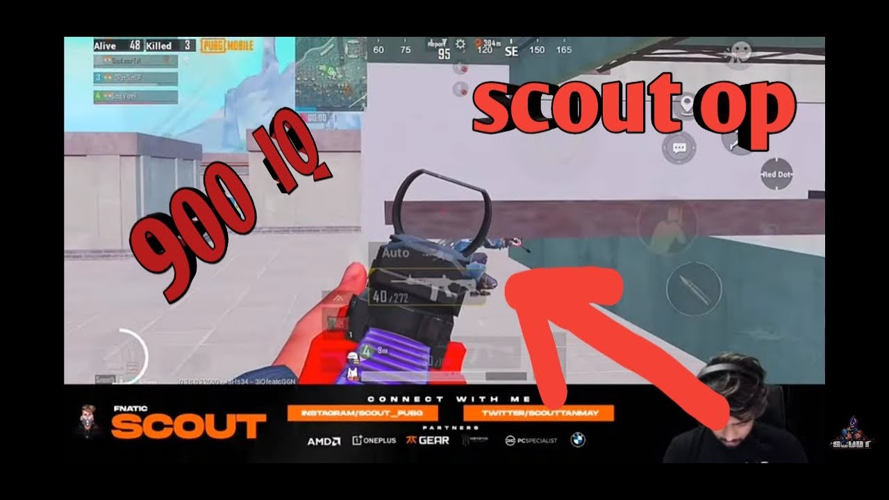 Scout op 900 IQ Game play in military base with @soulmortal ...