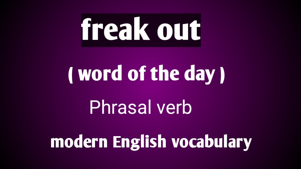 freak out phrsasal verb || Spoken English in Telugu || by Telugu ...