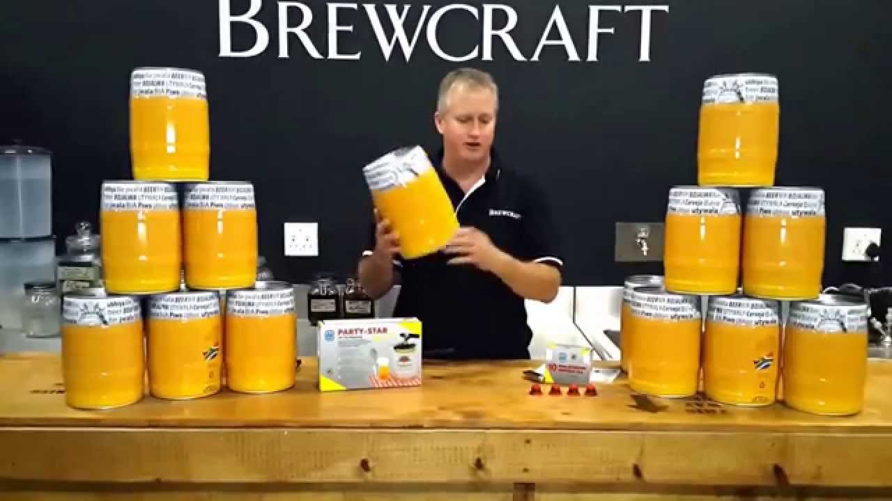 BrewCraft 5Lt Mini-Kegs & Accessories - YouTube