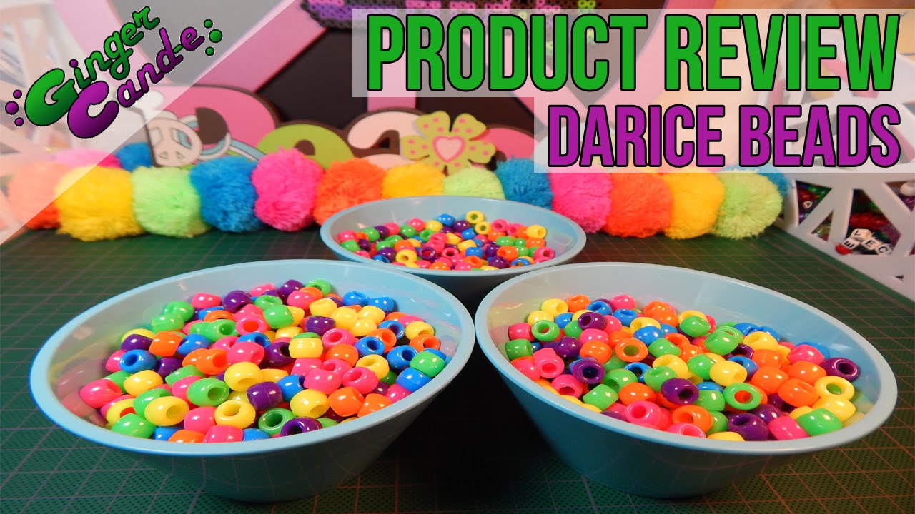 Darice Pony Beads - [Product Review] | @GingerCandE - YouTube