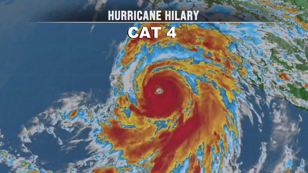 Hurricane Hilary Cat 4 storm Barrels Toward California - Yellowknife ...