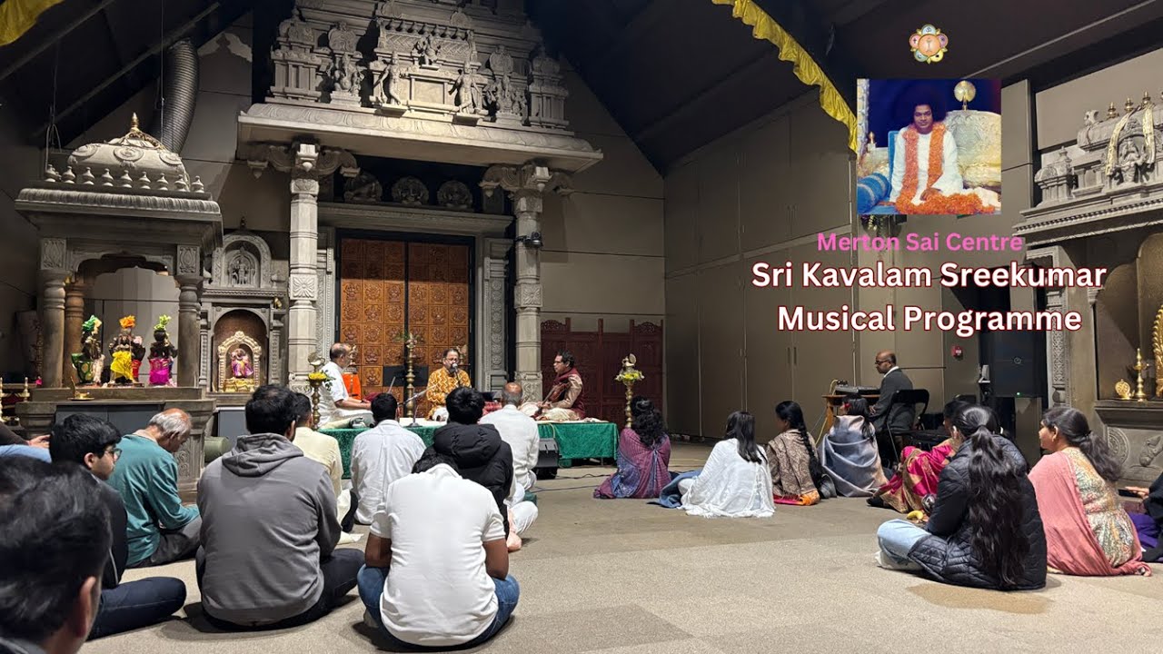 Kavalam Sreekumar's Musical Programme | Swami's Centenary Celebration ...