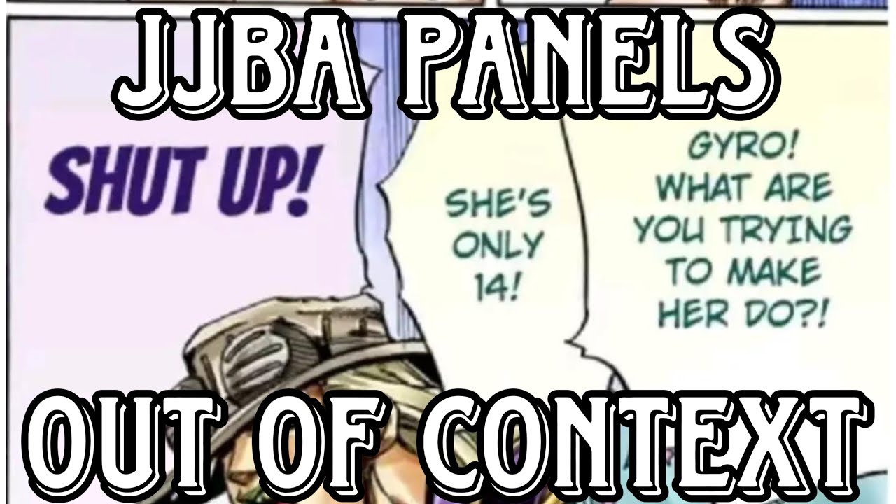 Rating JJBA Panels Out Of Context 3 - YouTube
