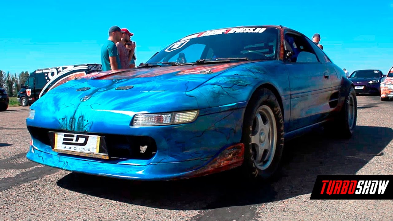 TOYOTA MR2 - 800 hp (KING OF DRAG) - YouTube