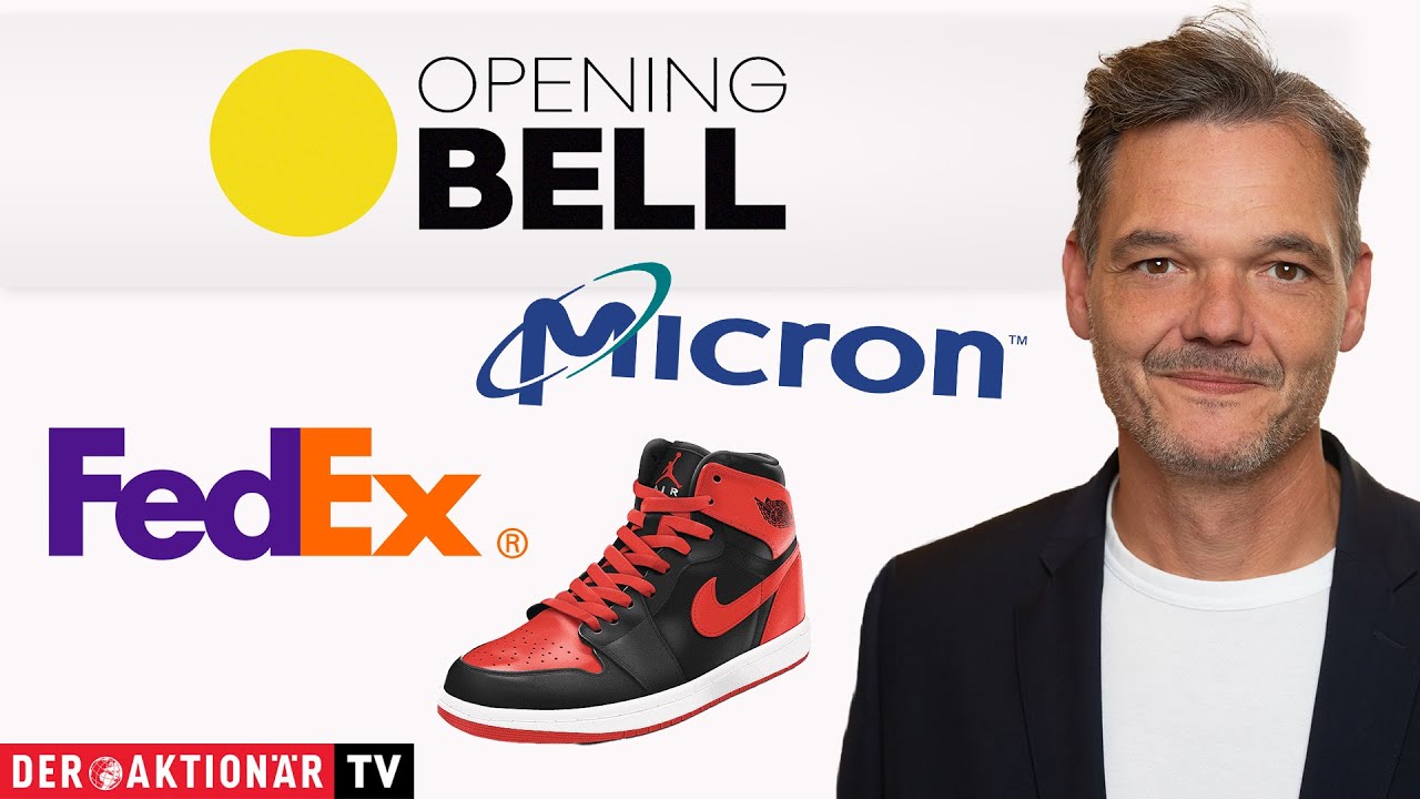 Opening Bell: Micron Technology, Nike, FedEx - YouTube