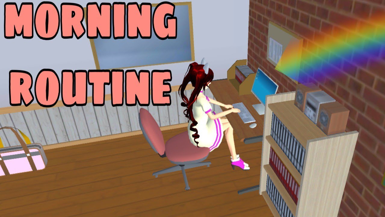 MORNING ROUTINE SELAMA QURANTINE SAKURA SCHOOL SIMULATOR - YouTube