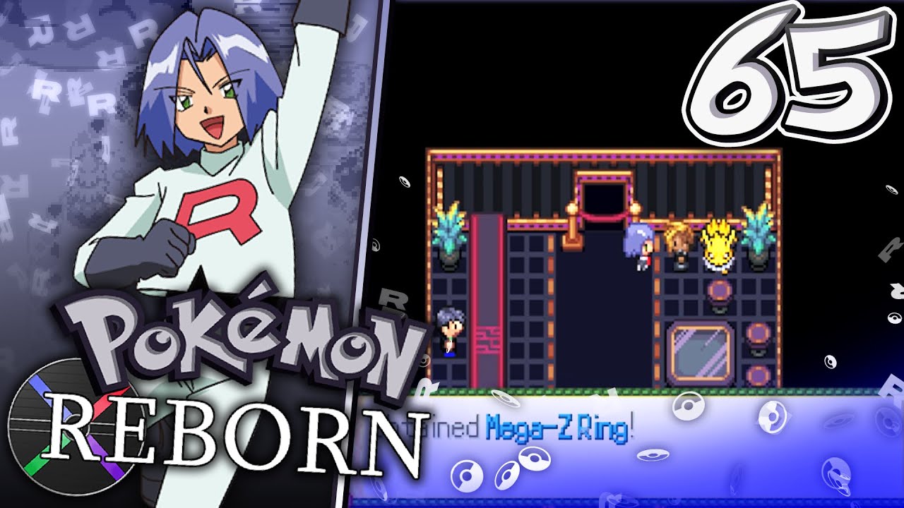 Pokemon Reborn James Only Run Episode 65 - Finally! The Mega Z Ring Is ...