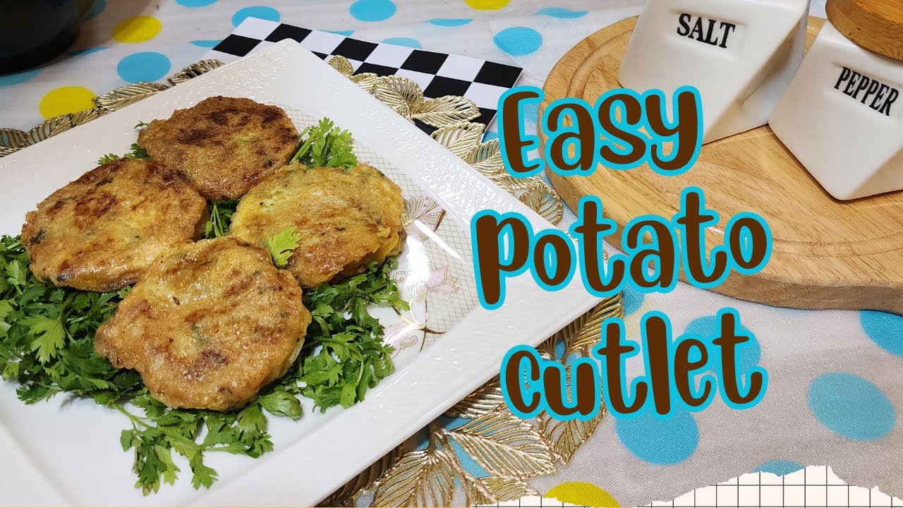 Delicious Potato Cutlet Recipe | Easy & Crispy | Cafe Erum - YouTube