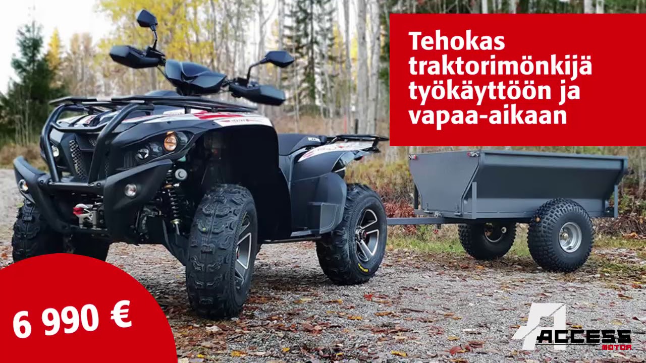 Access Motor Adventure 600 EFI EPS - YouTube